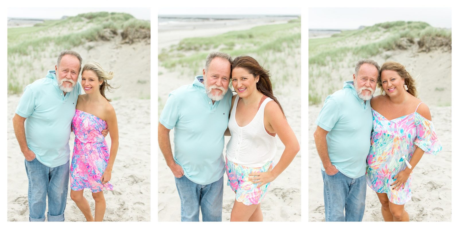 Lilly Pulitzer Family Session at Hampton Beach by Sarah Surette