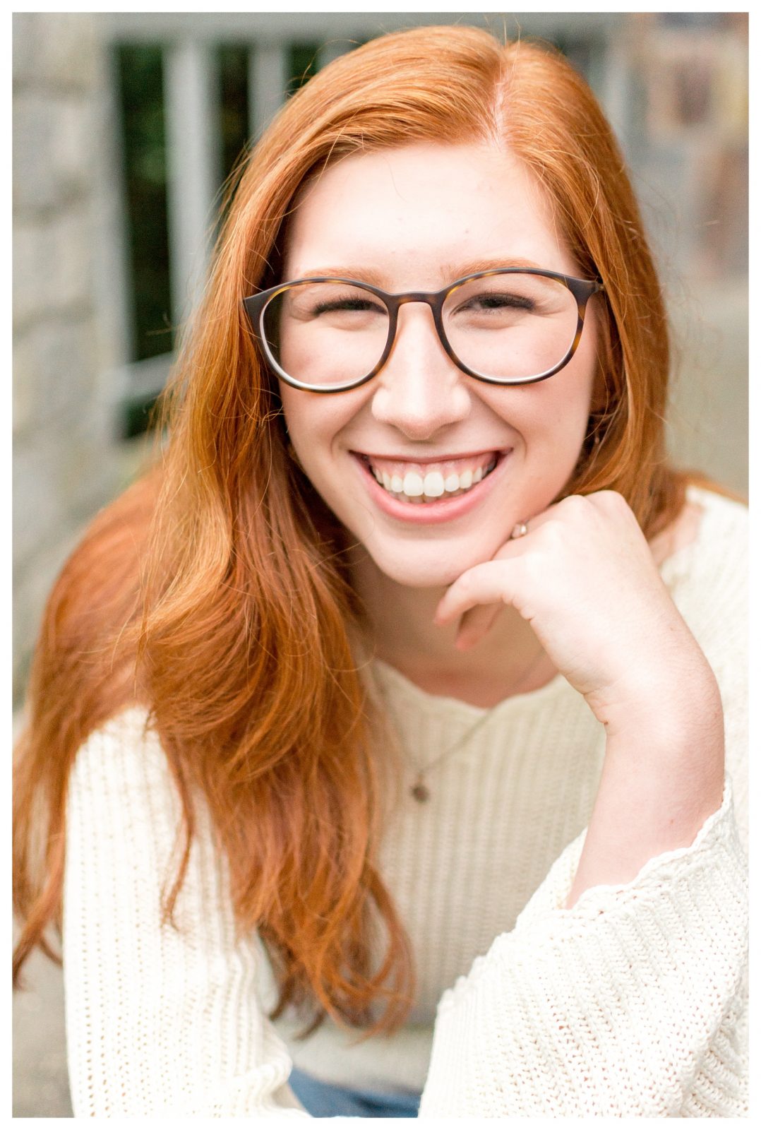 Molly's Playful Senior Session in Hudson photographed by Sarah Surette