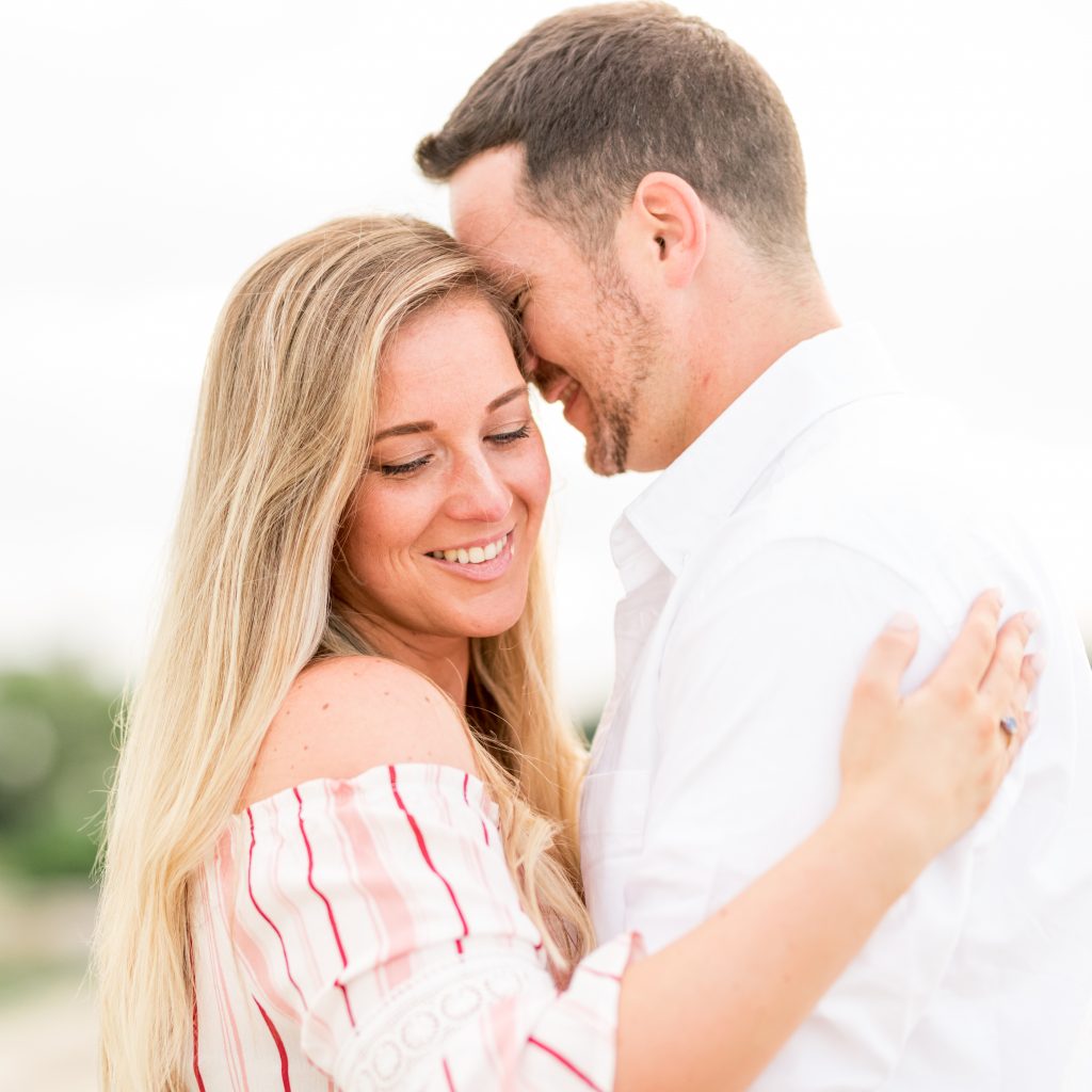 Jessica & Christopher's Fort Taber Engagement Session by Sarah Surette