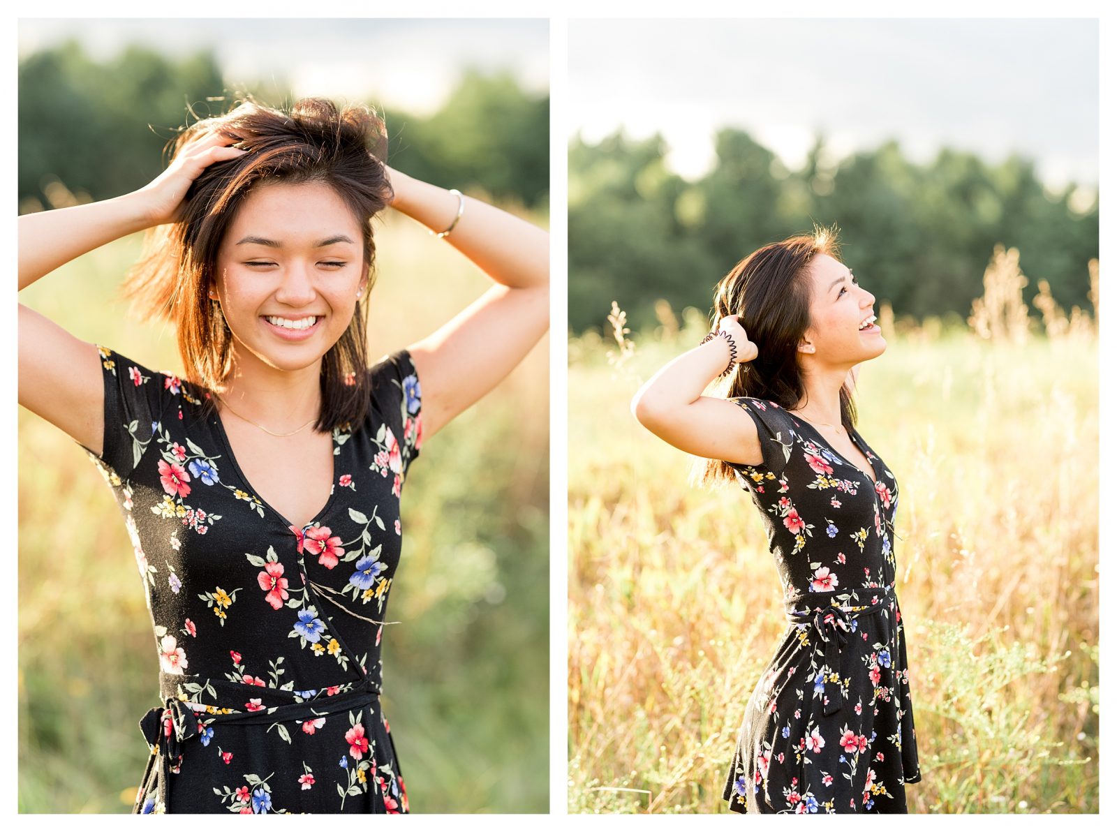 Julie's Glowy Senior Portrait Session in Westford, MA by Sarah Surette
