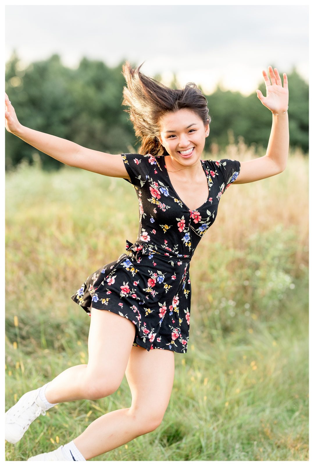 Julie's Glowy Senior Portrait Session in Westford, MA by Sarah Surette