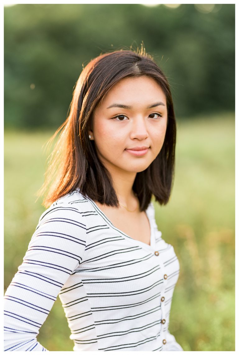 Julie's Glowy Senior Portrait Session in Westford, MA by Sarah Surette