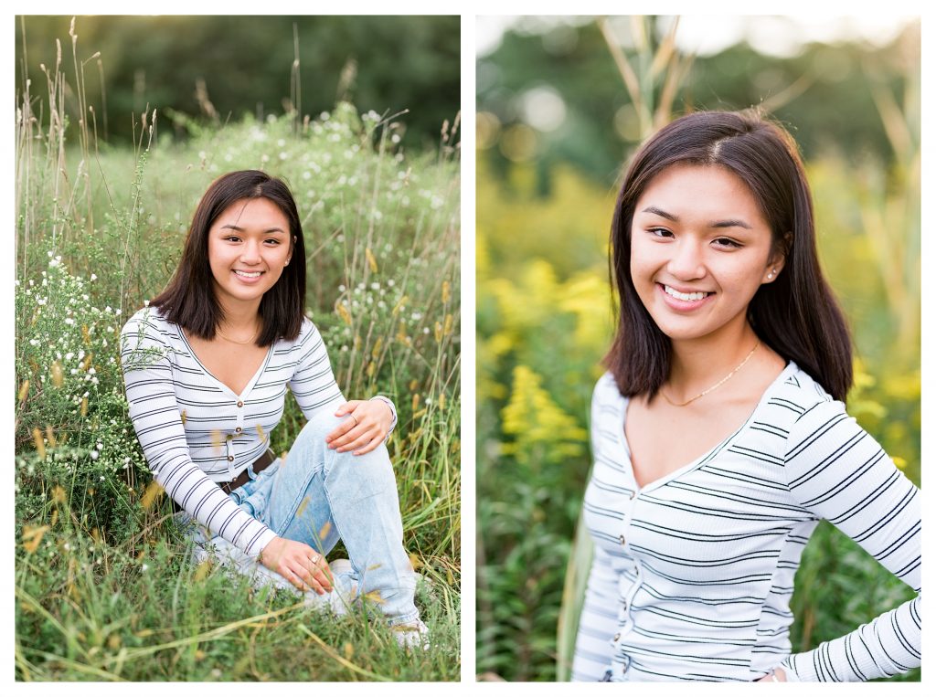 Julie's Glowy Senior Portrait Session in Westford, MA by Sarah Surette