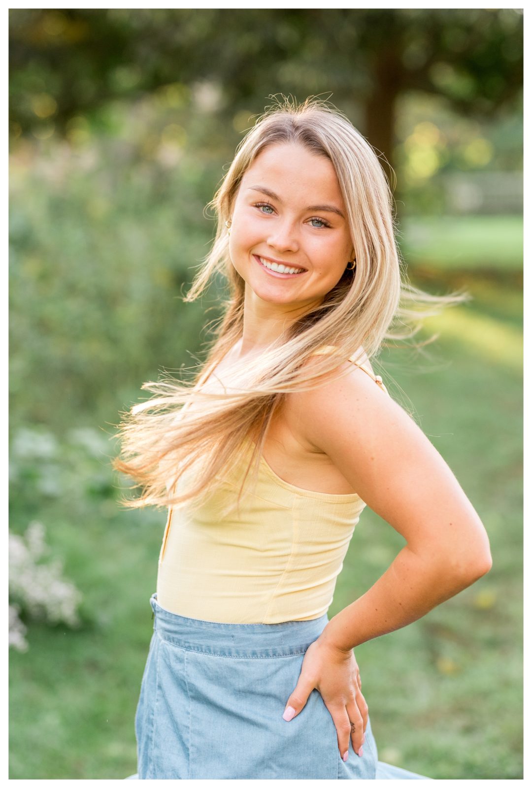 Sunny Senior Photos: Caroline, Class of 2022 by Sarah Surette