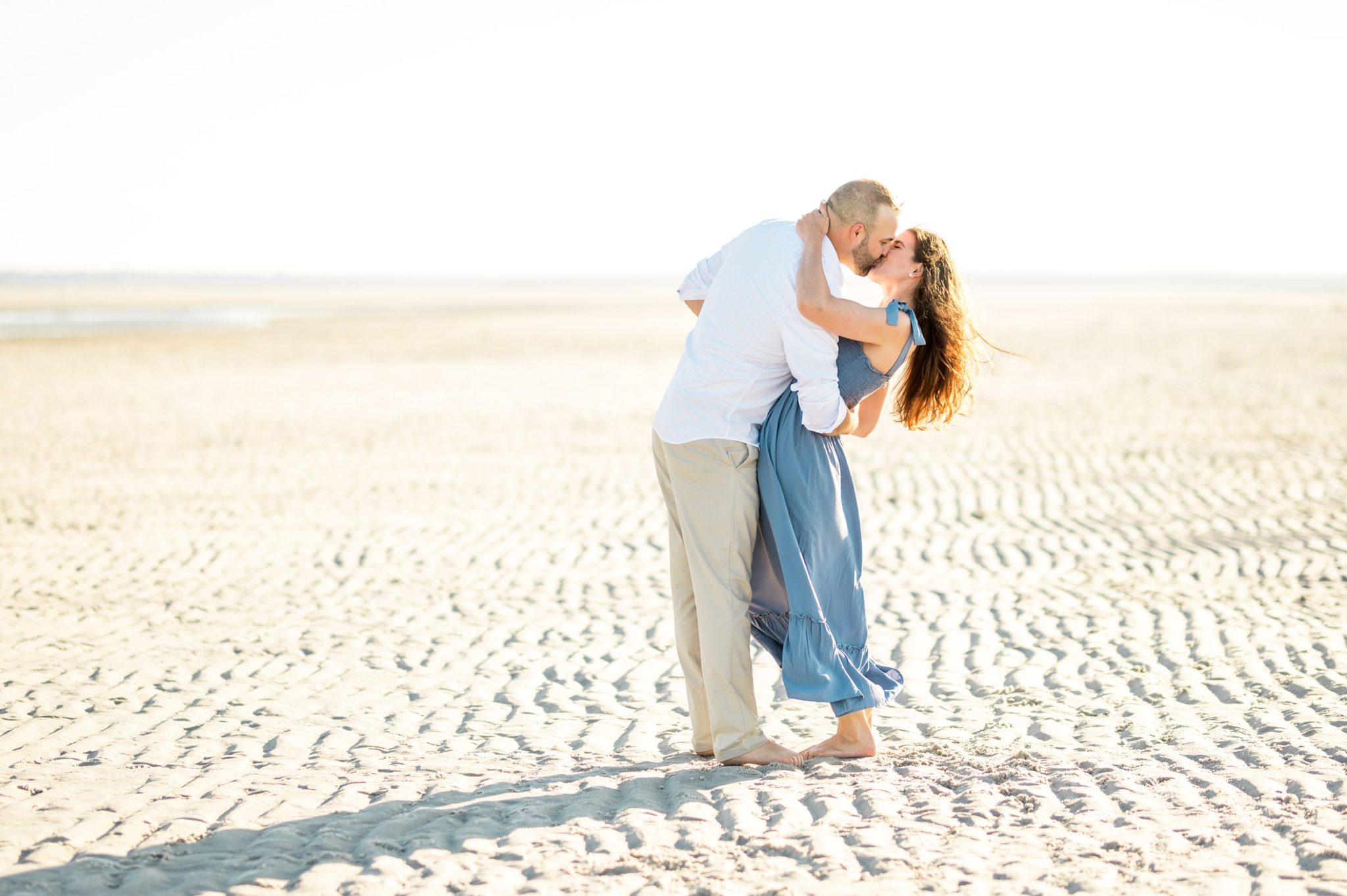 Cape Cod Beach Engagement Session - Sarah Surette